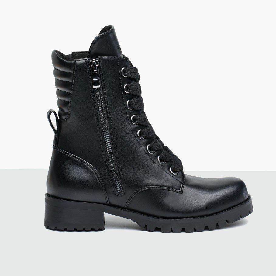 Swag Flat Sole Combat Boot – logodancewear.com